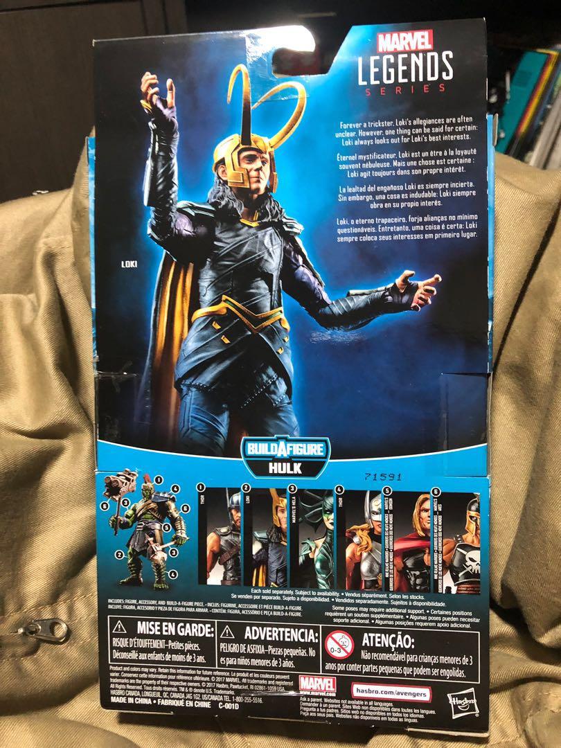 (BNIB) Loki Marvel Legends Thor Ragnarok w/o BAF, Hobbies & Toys, Toys ...