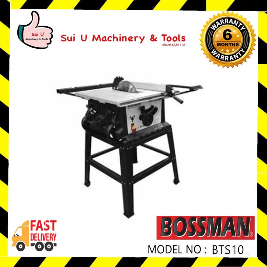 Bossman Wood Cutting Table Saw 255mm 1600w, Furniture & Home Living ...
