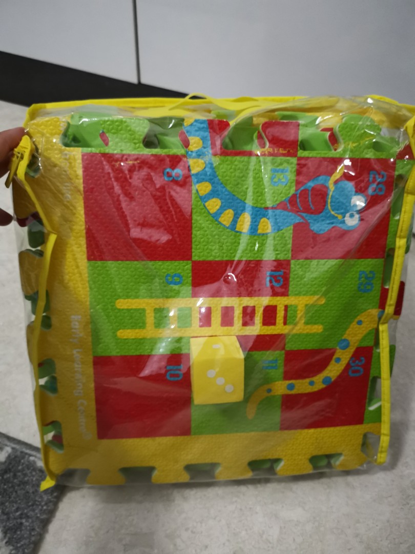 Elc mega snake and ladder mat, Hobbies & Toys, Toys & Games on Carousell