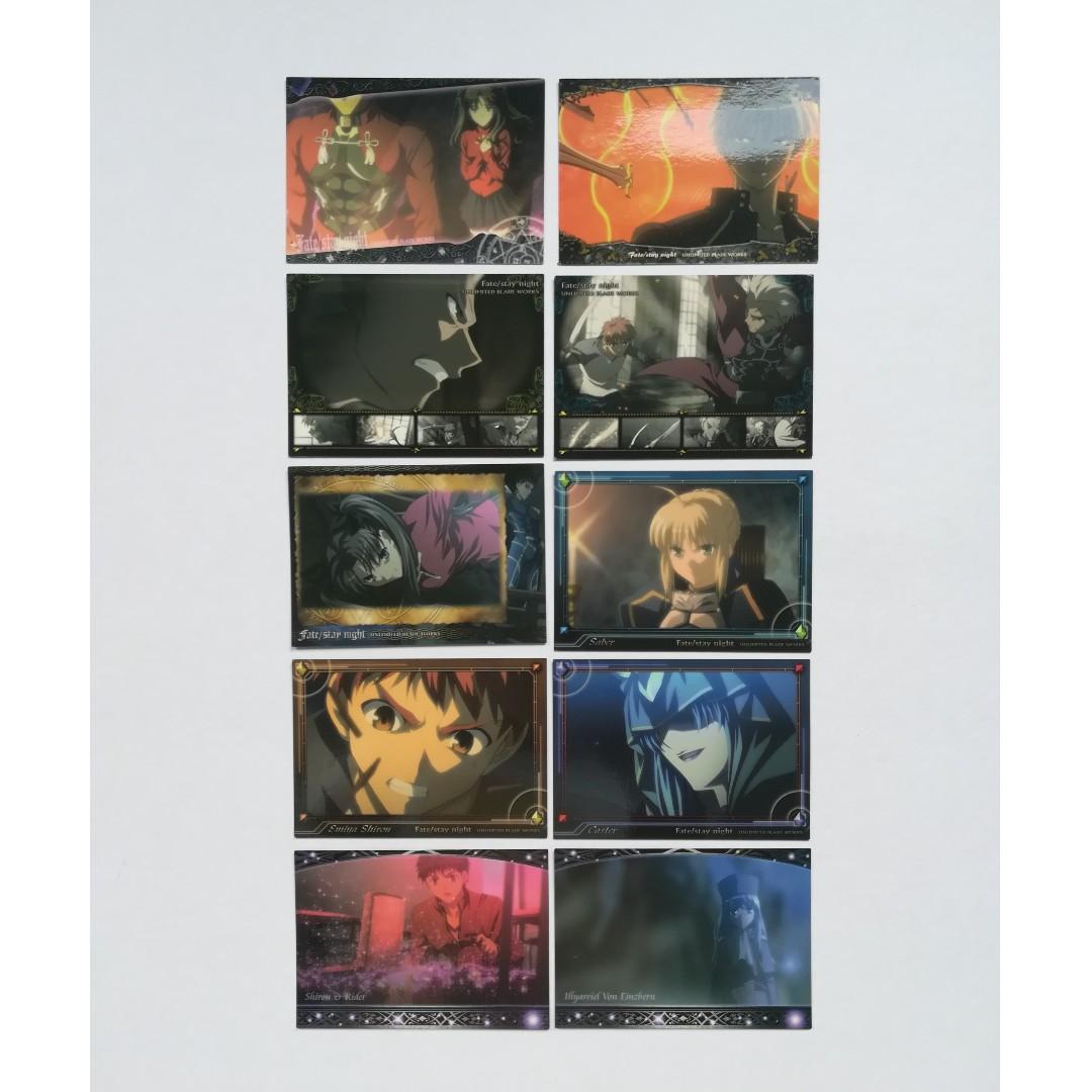 Fate / stay night UNLIMITED BLADE WORKS - Trading Cards / Character ...