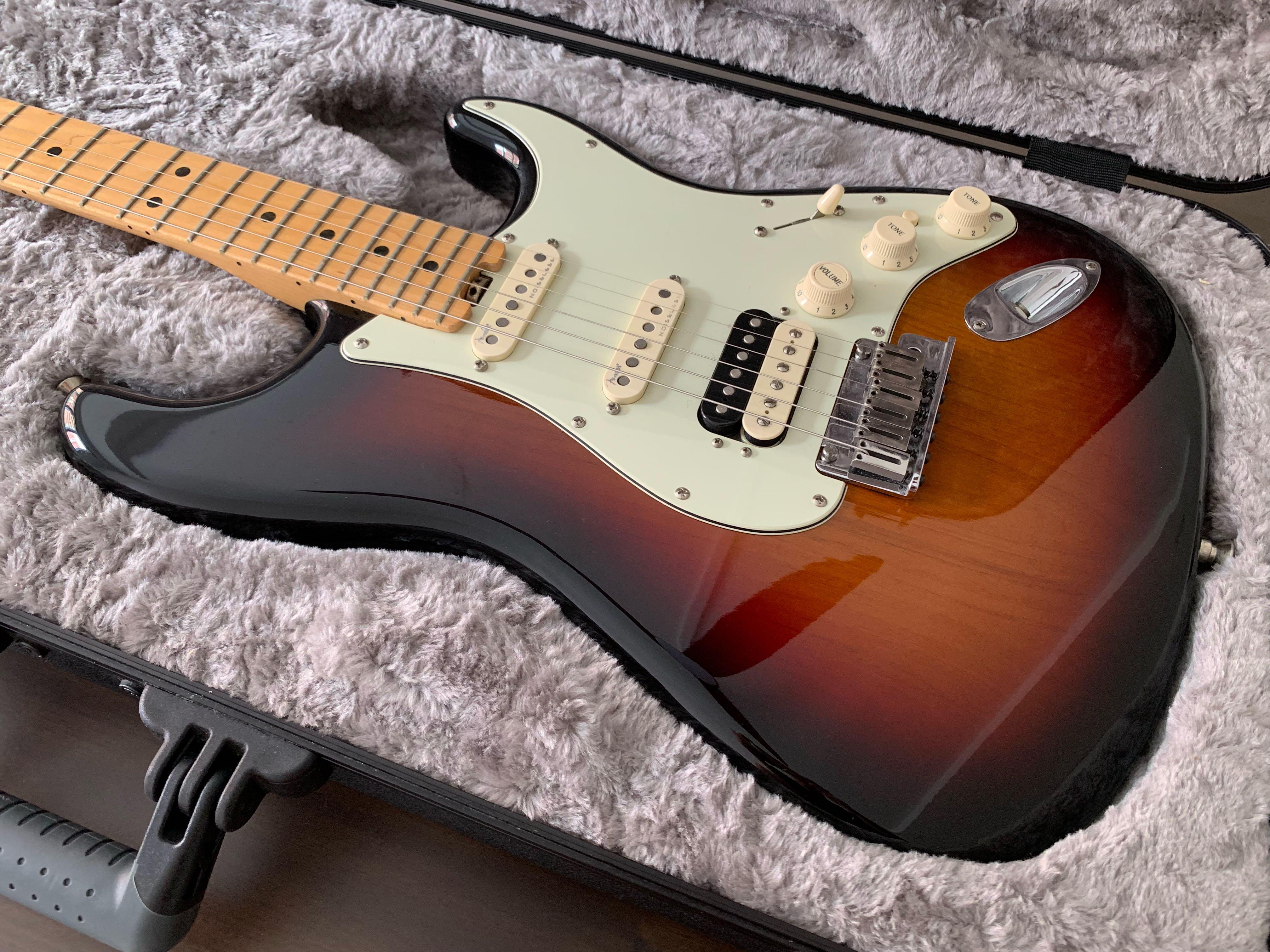 Fender American Elite Stratocaster HSS Shawbucker, Hobbies & Toys ...