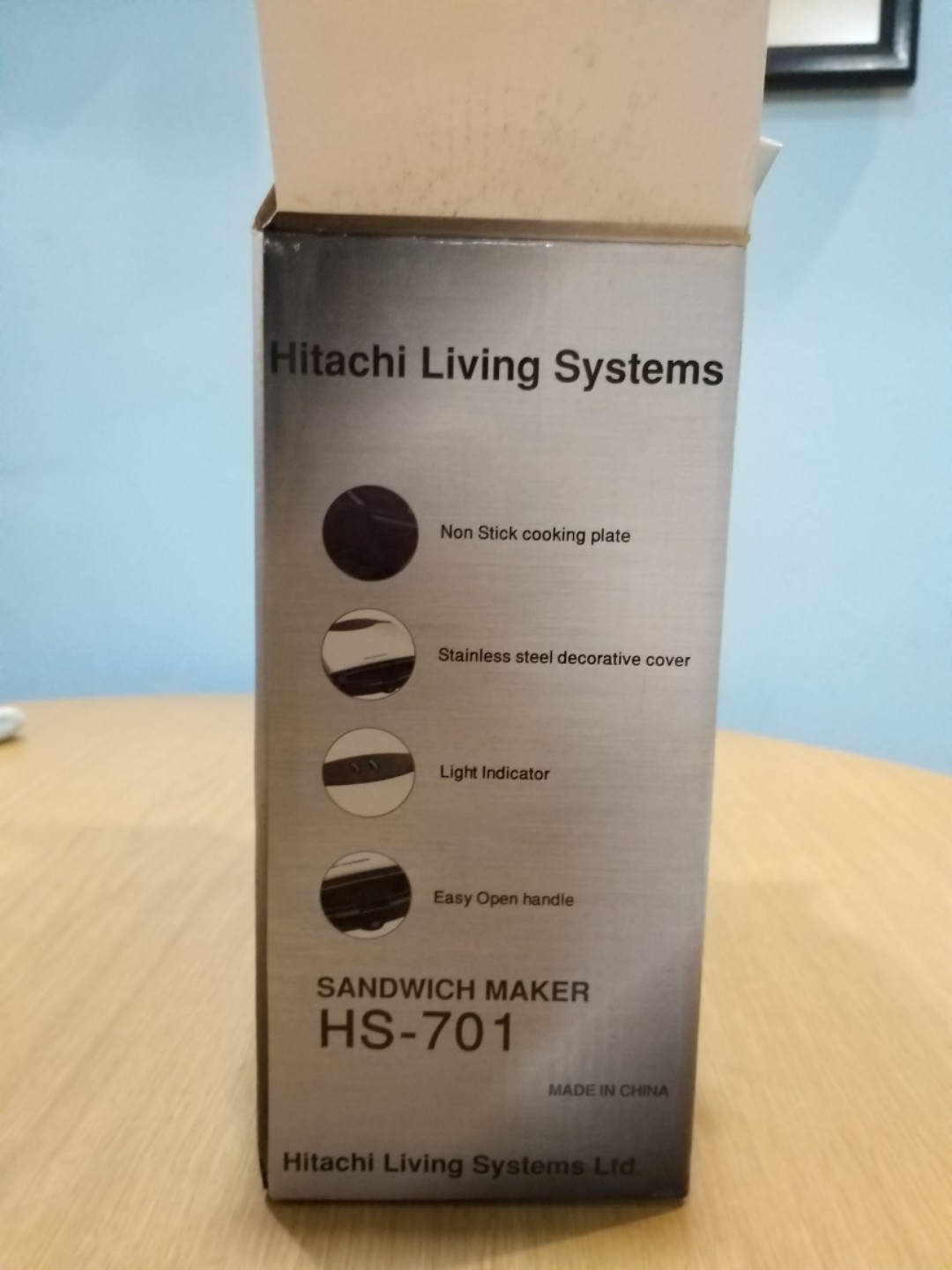 Hitachi Sandwich Maker HS-701, TV & Home Appliances, Kitchen Appliances ...