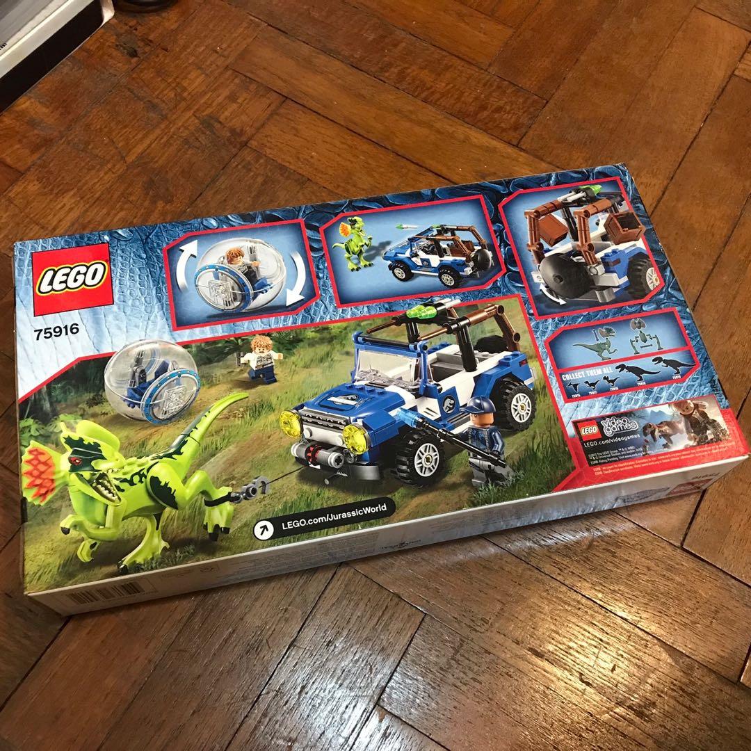 LEGO 75916 - Jurassic World Dilophosaurus Ambush, Hobbies & Toys, Toys ...