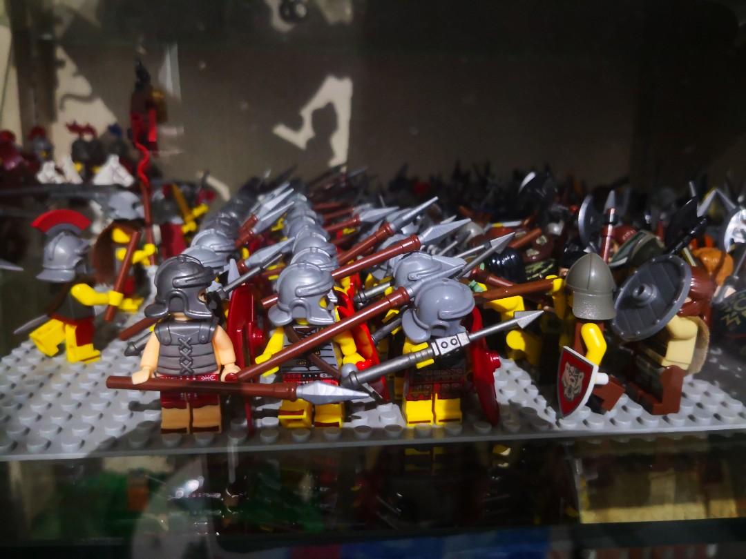 Lego Compatible Roman shields, Hobbies & Toys, Toys & Games on Carousell