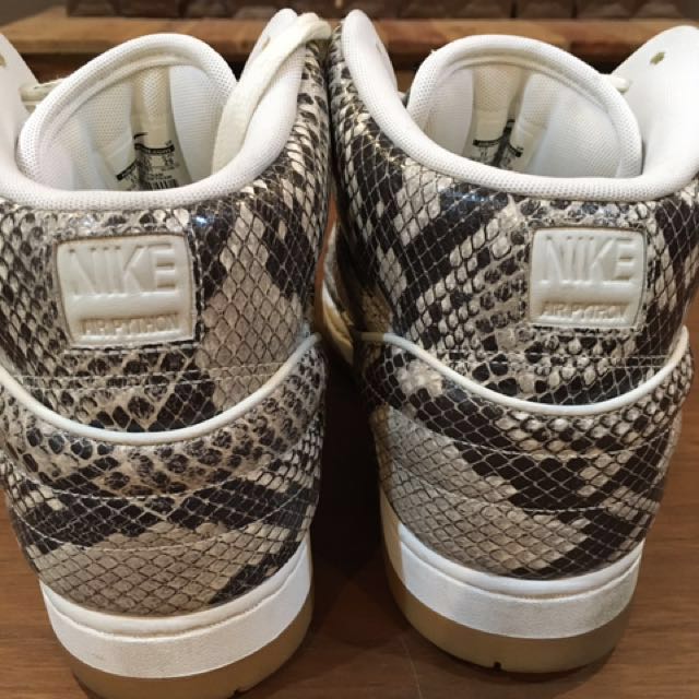 Nike Python Snake Skin, Men's Fashion, Footwear, Sneakers on Carousell