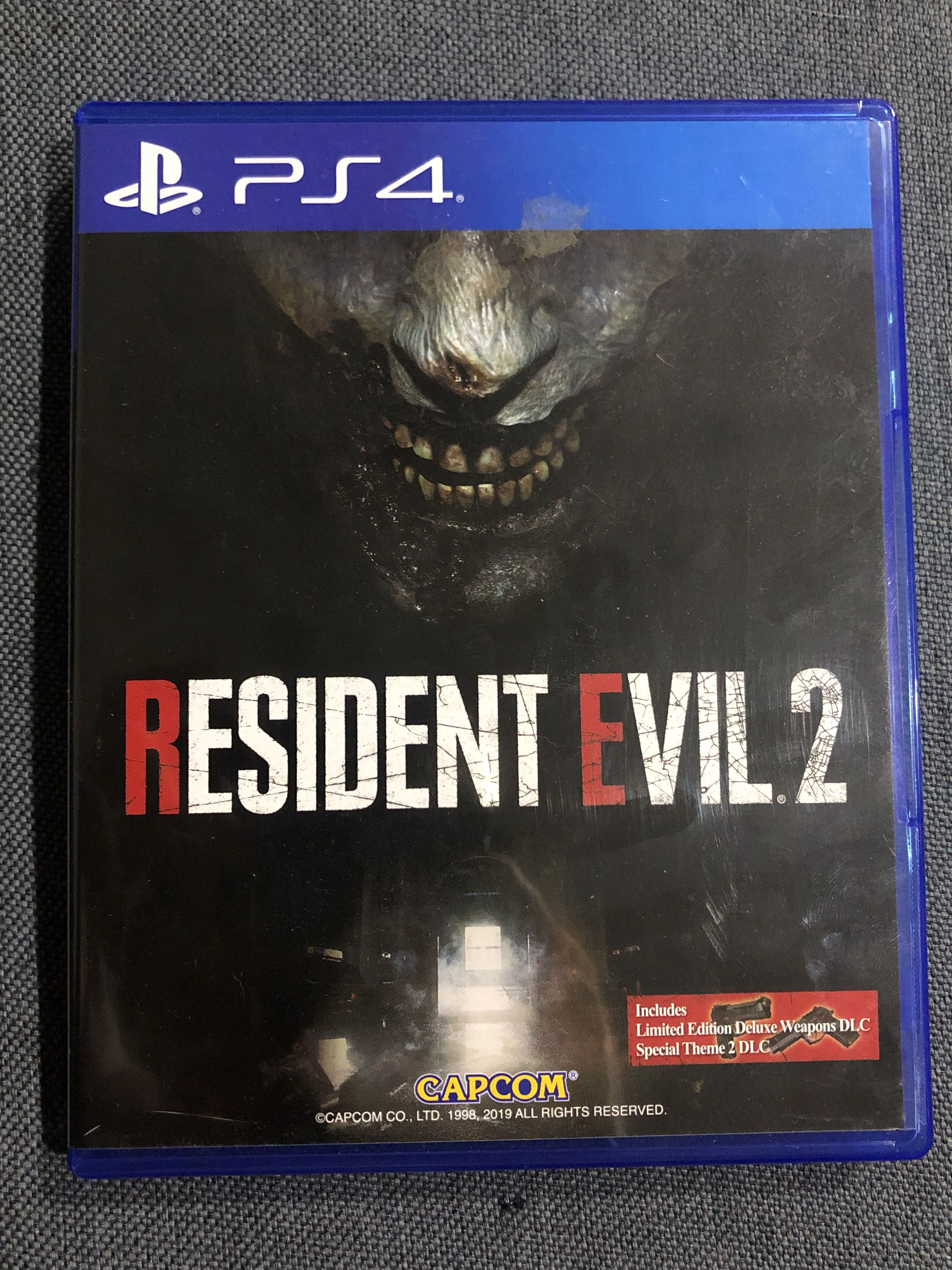 RESIDENT EVIL 2 REMAKE (PS4), Video Gaming, Video Games, PlayStation on ...