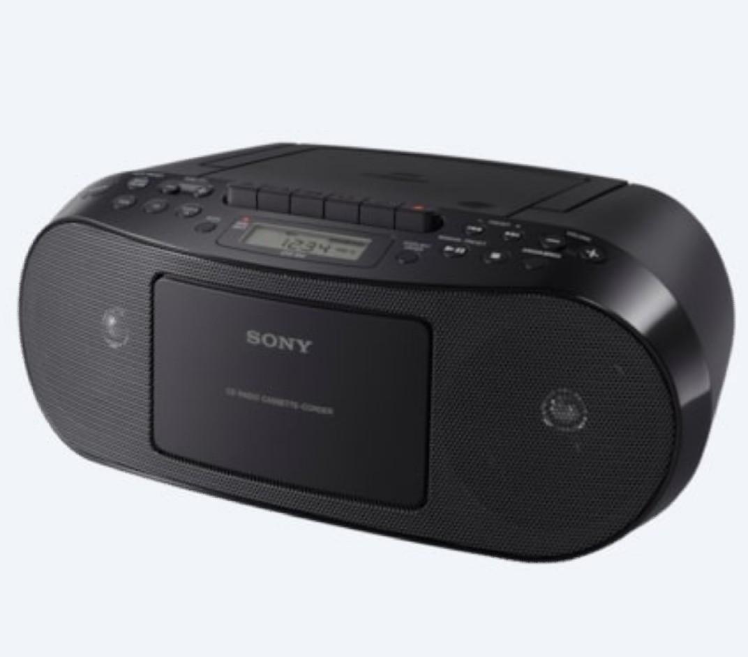Sony CFD- S50 Portable CD Cassette & AM/FM Radio Boombox, Audio ...