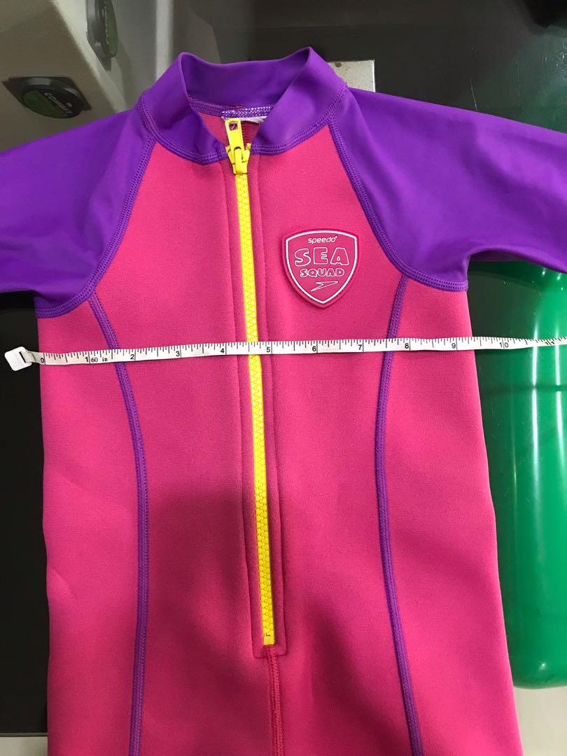 Speedo Warm Girl Full Body Swimsuit, Babies & Kids, Babies & Kids ...