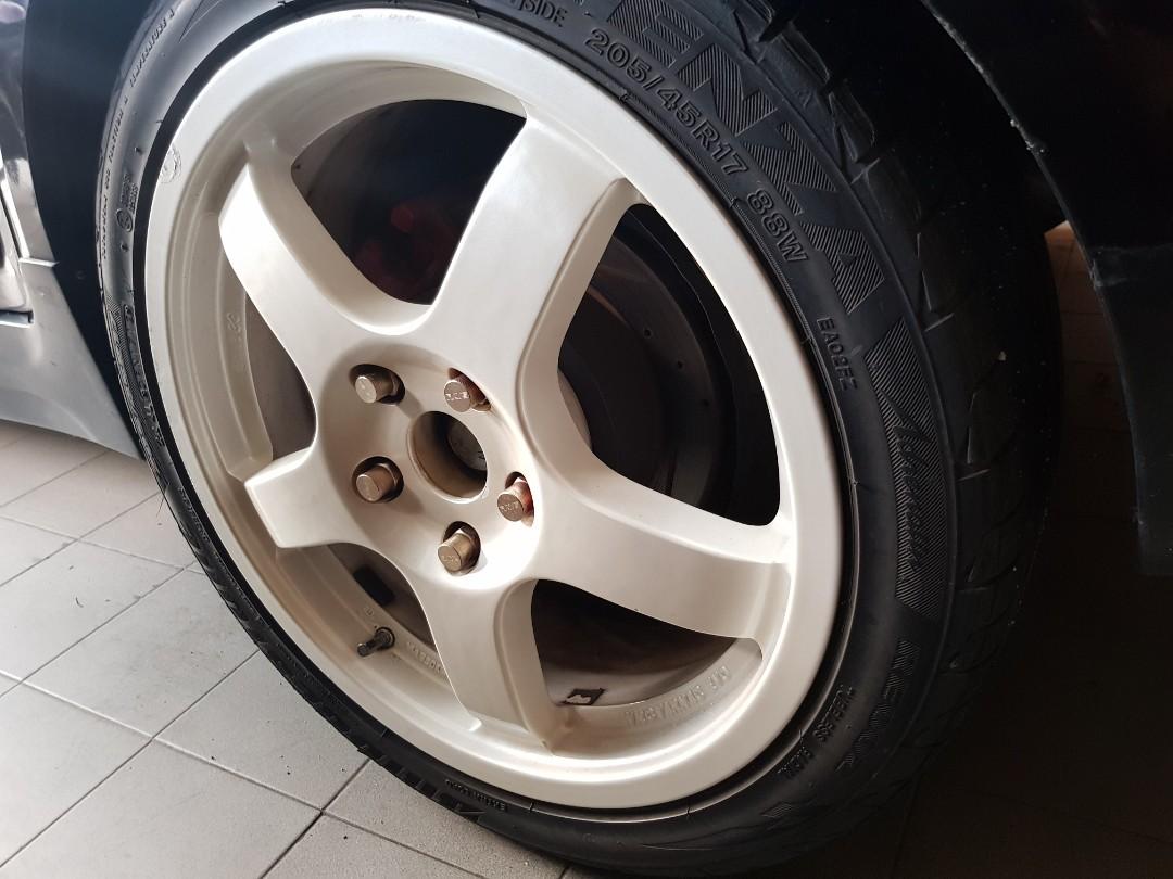 Sport Rim Enkei 17 inch, Auto Accessories on Carousell