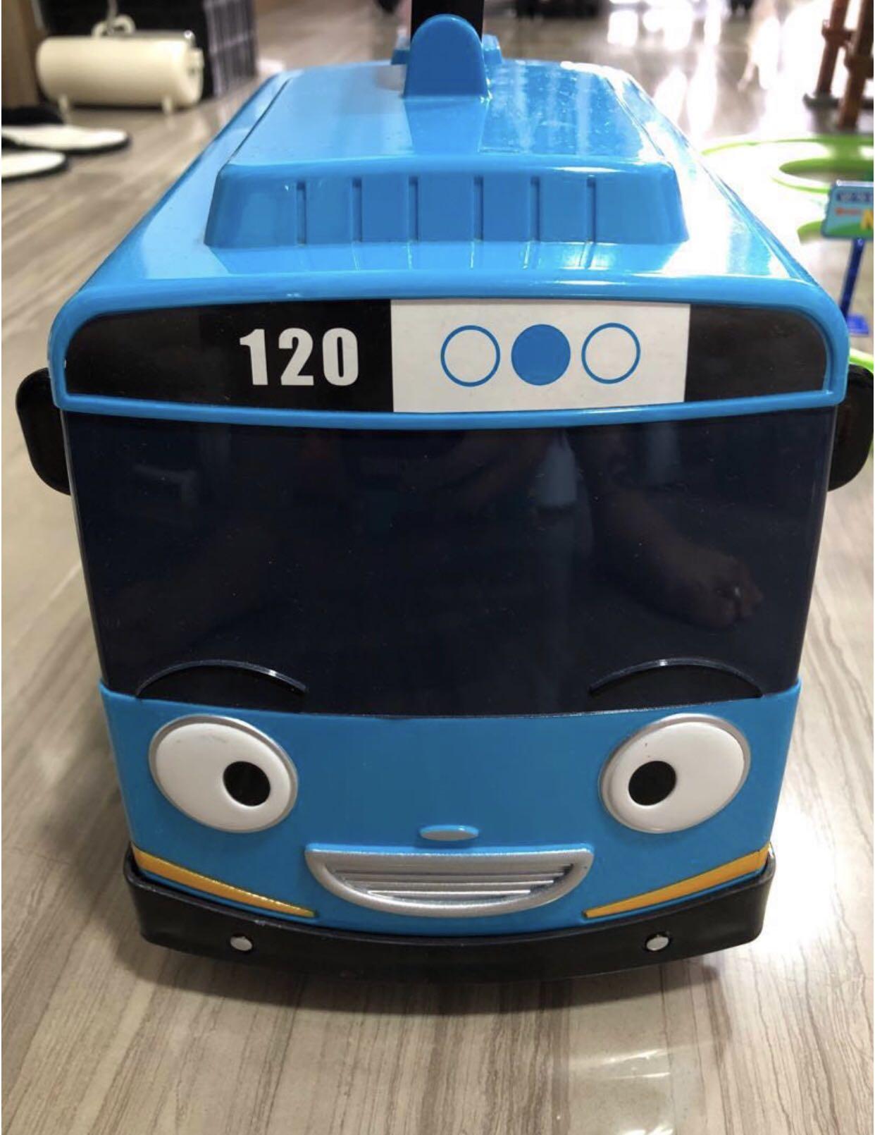The Little Bus TAYO Mini Car Carrier Storage Toy For Mini Tayo, Hobbies ...