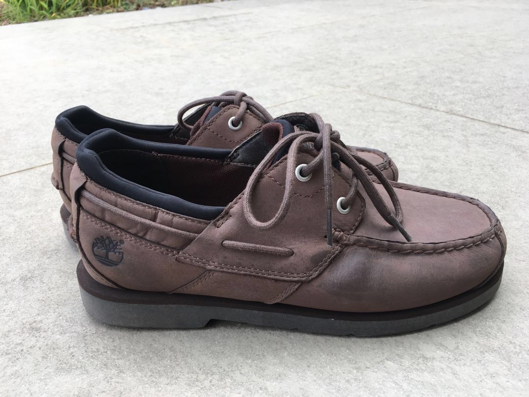 Timberland leather dockside, Men's Fashion, Footwear, Dress Shoes on ...