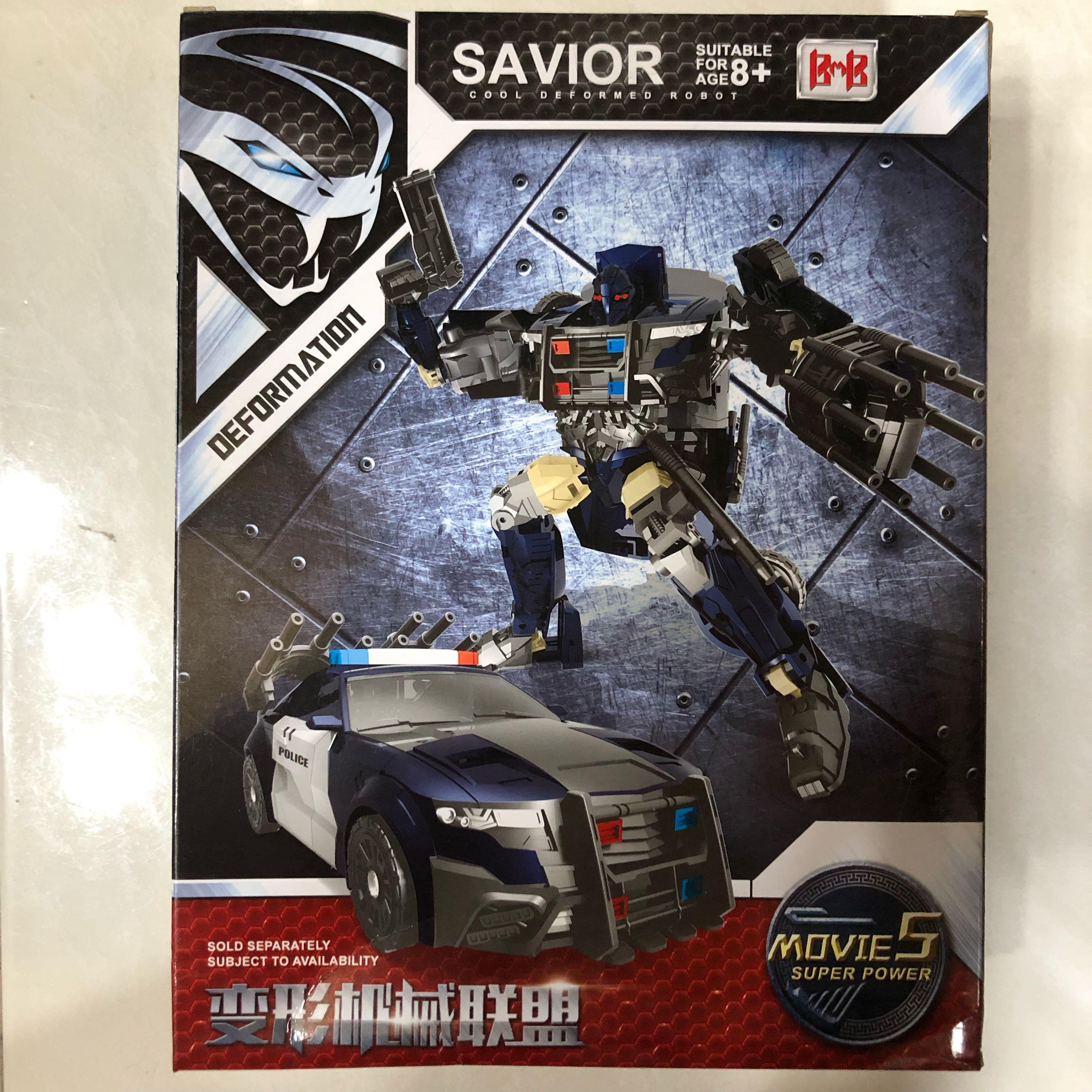 Transformers Black Mamba BMB - Savior (aka Upsized Barricade) (MISB ...