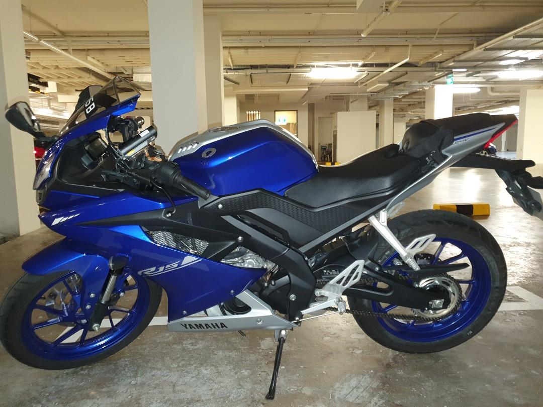 YAMAHA YZF R155 V3, Motorcycles, Motorcycles for Sale, Class 2B on Carousell