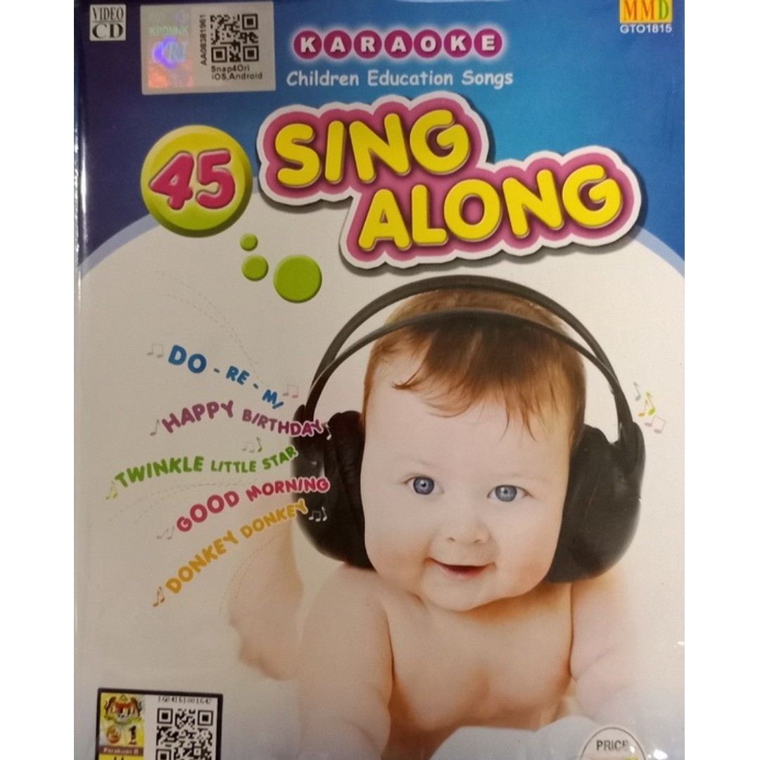 45 Sing Along VCD, Hobbies & Toys, Music & Media, CDs & DVDs on Carousell