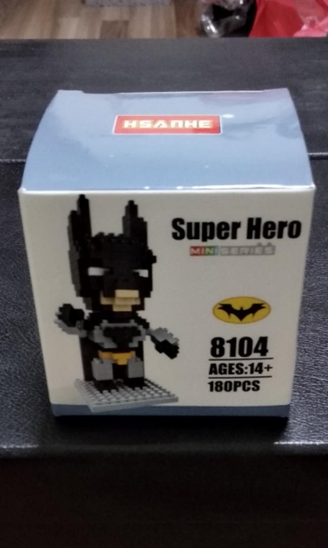 BNIB NANO BLOCK FIGURE BATMAN, Hobbies & Toys, Toys & Games on Carousell
