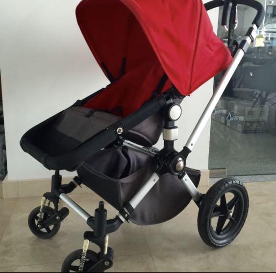 bugaboo cameleon pram red