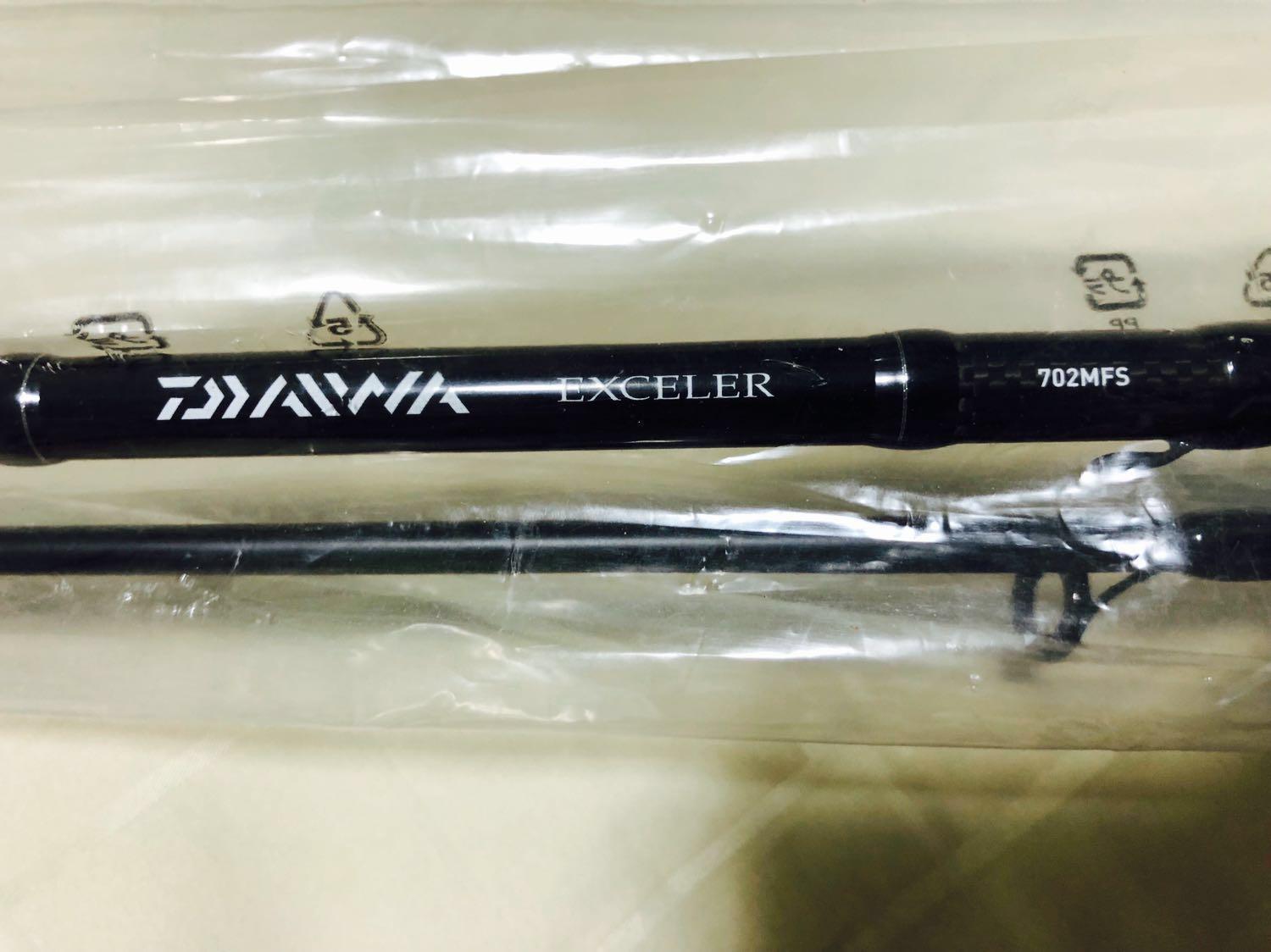 Daiwa Exceler Spinning Rods 7ft, Sports Equipment, Fishing on Carousell
