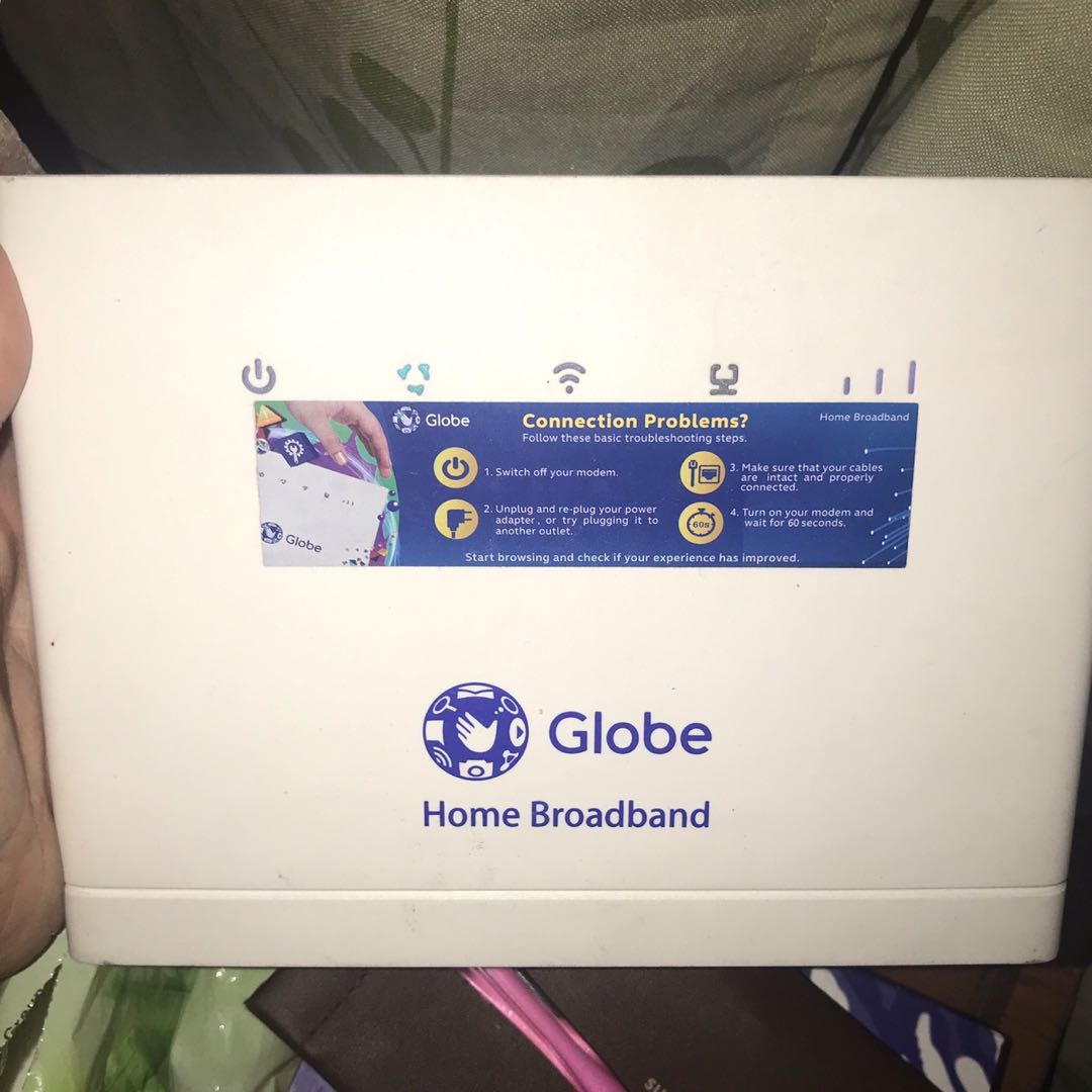 Globe WIFI home broadband postpaid 1299 per month, Computers & Tech ...