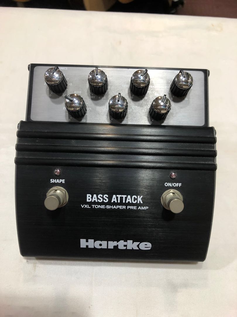 Hartke VXL Bass Attack Preamp Pedal, Hobbies & Toys, Music & Media ...
