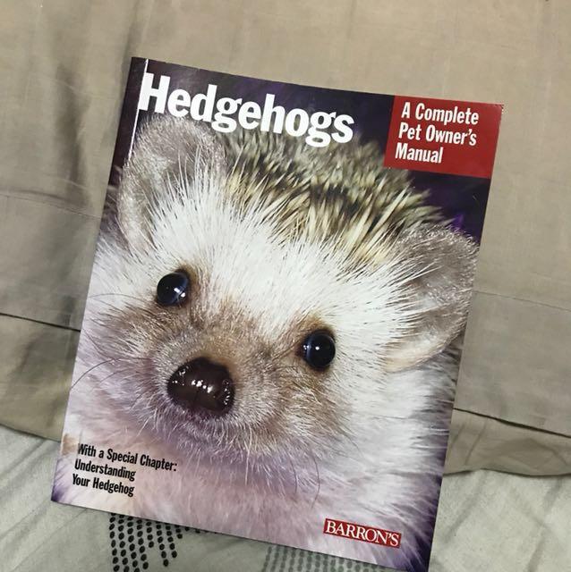 Hedgehogs: A complete pet owner’s manual, Hobbies & Toys, Books & Magazines, Children's Books on ...
