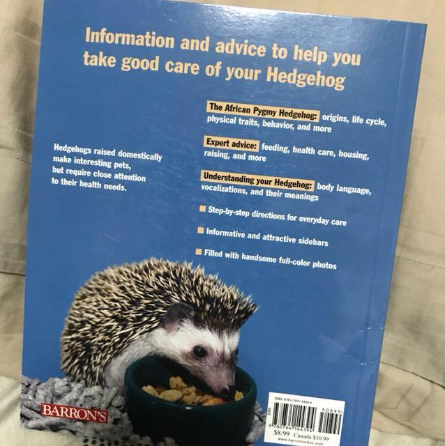 Hedgehogs: A complete pet owner’s manual, Hobbies & Toys, Books & Magazines, Children's Books on ...