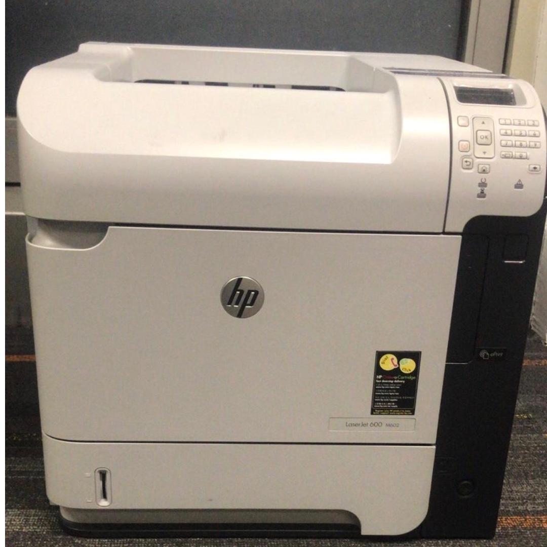 HP LaserJet Enterprise 600 Printer M602, Computers & Tech, Printers ...