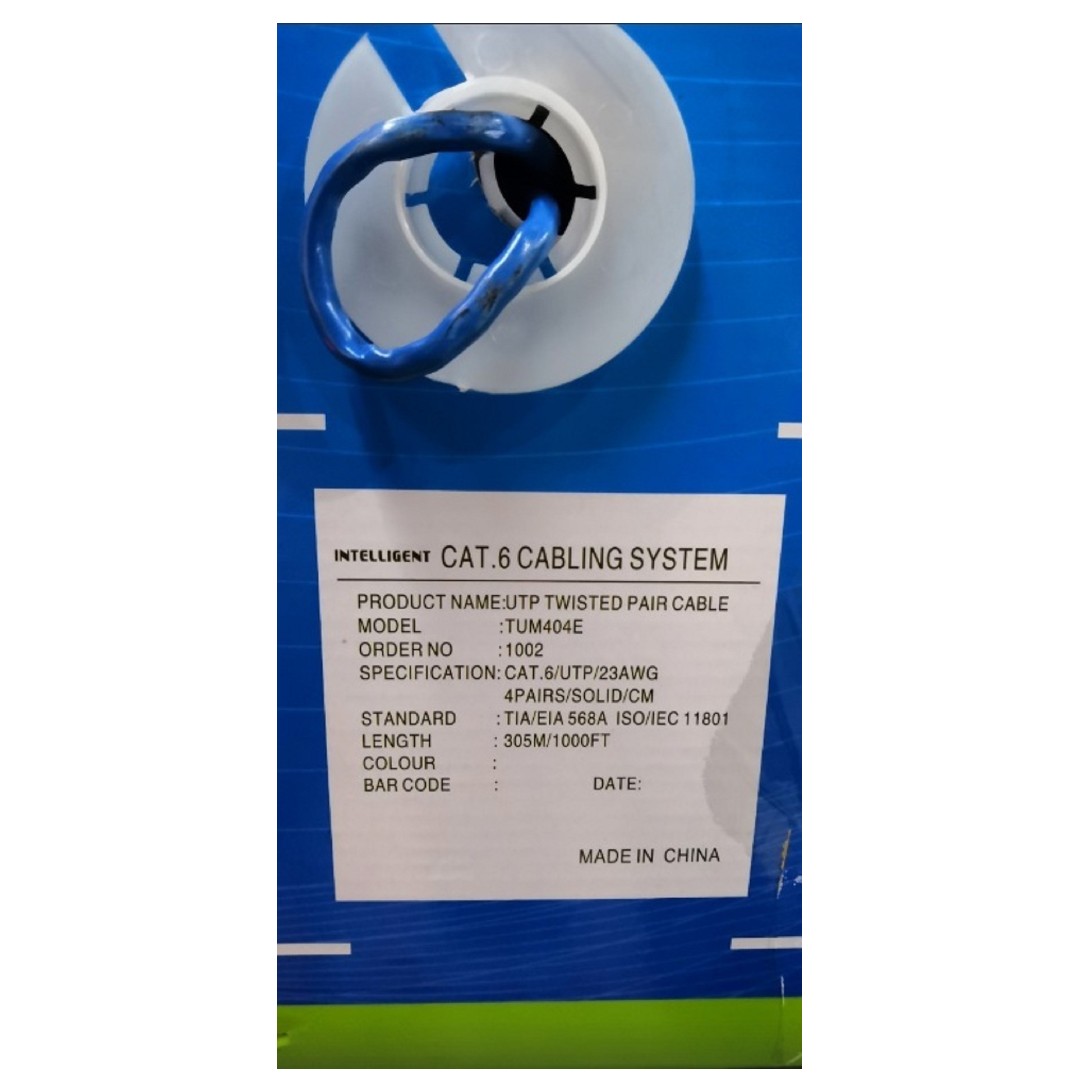 Intelligent Cat6 UTP Cable, Computers & Tech, Parts & Accessories ...