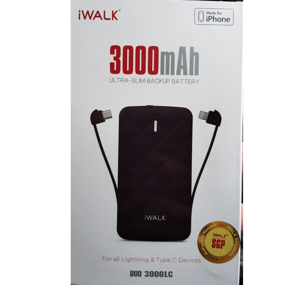 IWALK DUO 3000LC 3000mAh Power Bank Sale, Mobile Phones & Gadgets ...