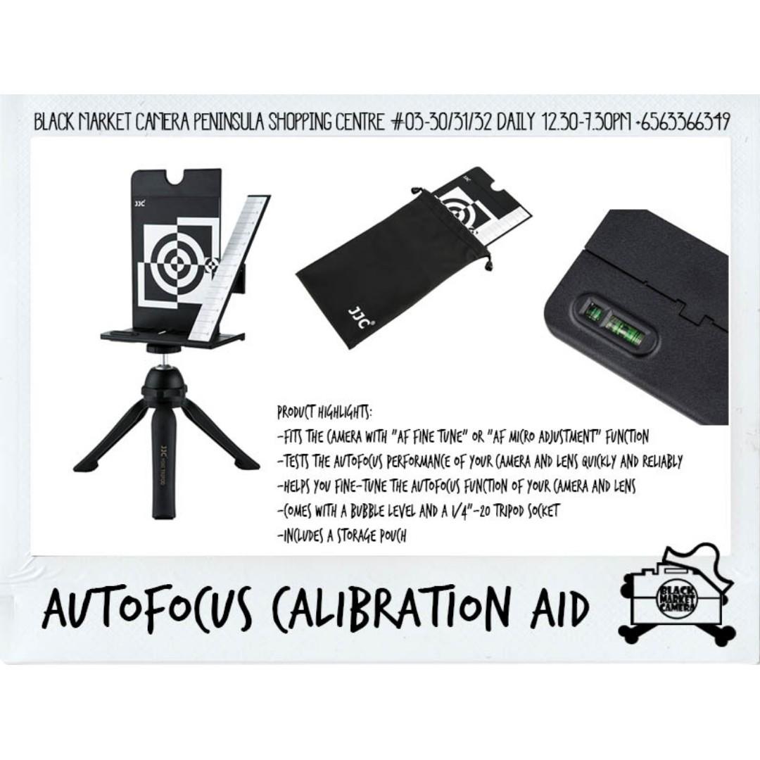 JJC Autofocus Calibration Aid, Photography, Cameras on Carousell
