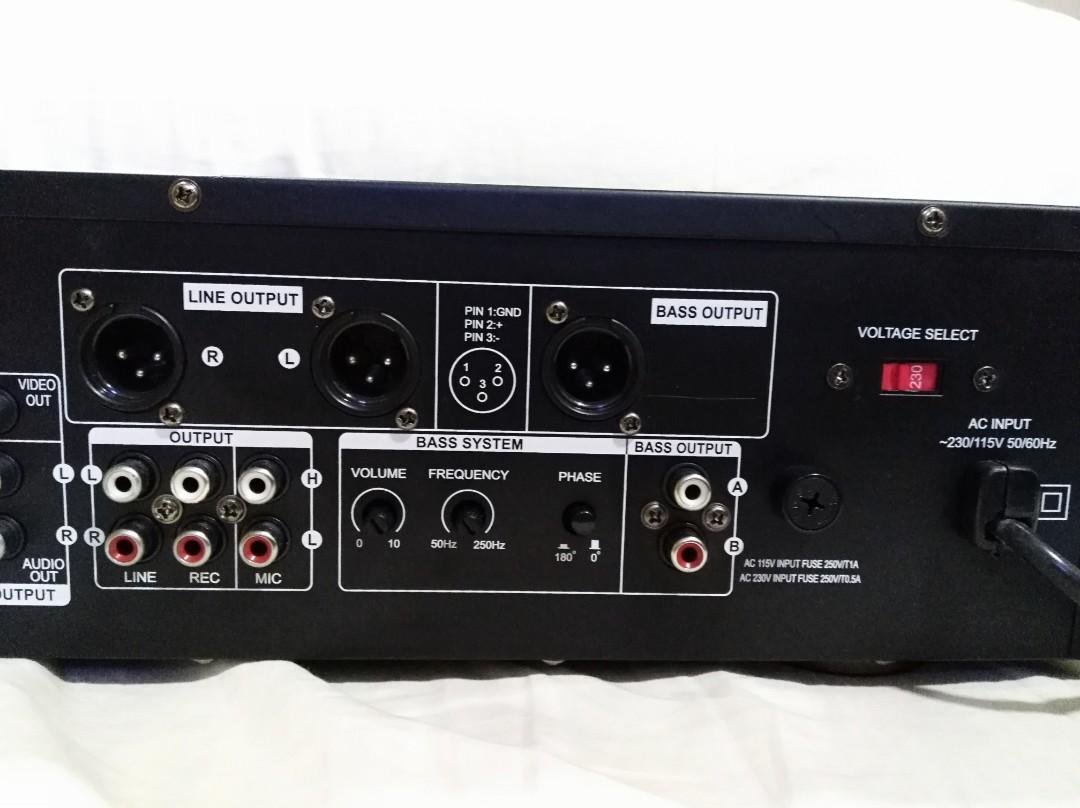 KPRO KP3900 PROFESSIONAL KARAOKE DIGITAL MIXER, Audio, Other Audio ...