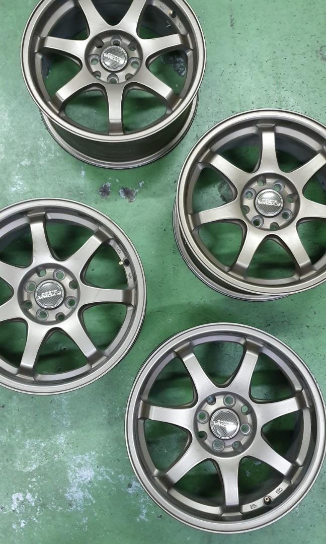 16" Kyowa Racing Rim, Car Accessories, Tyres & Rims on Carousell