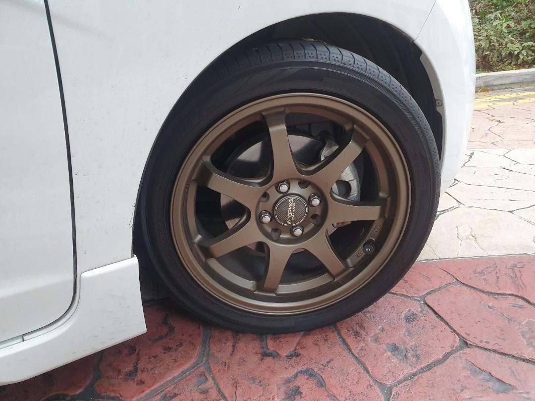 16" Kyowa Racing Rim, Car Accessories, Tyres & Rims on Carousell