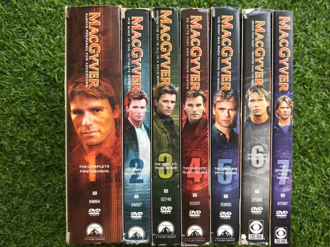 MacGyver DVDs - the complete series: Seasons 1 to 7, Hobbies & Toys ...