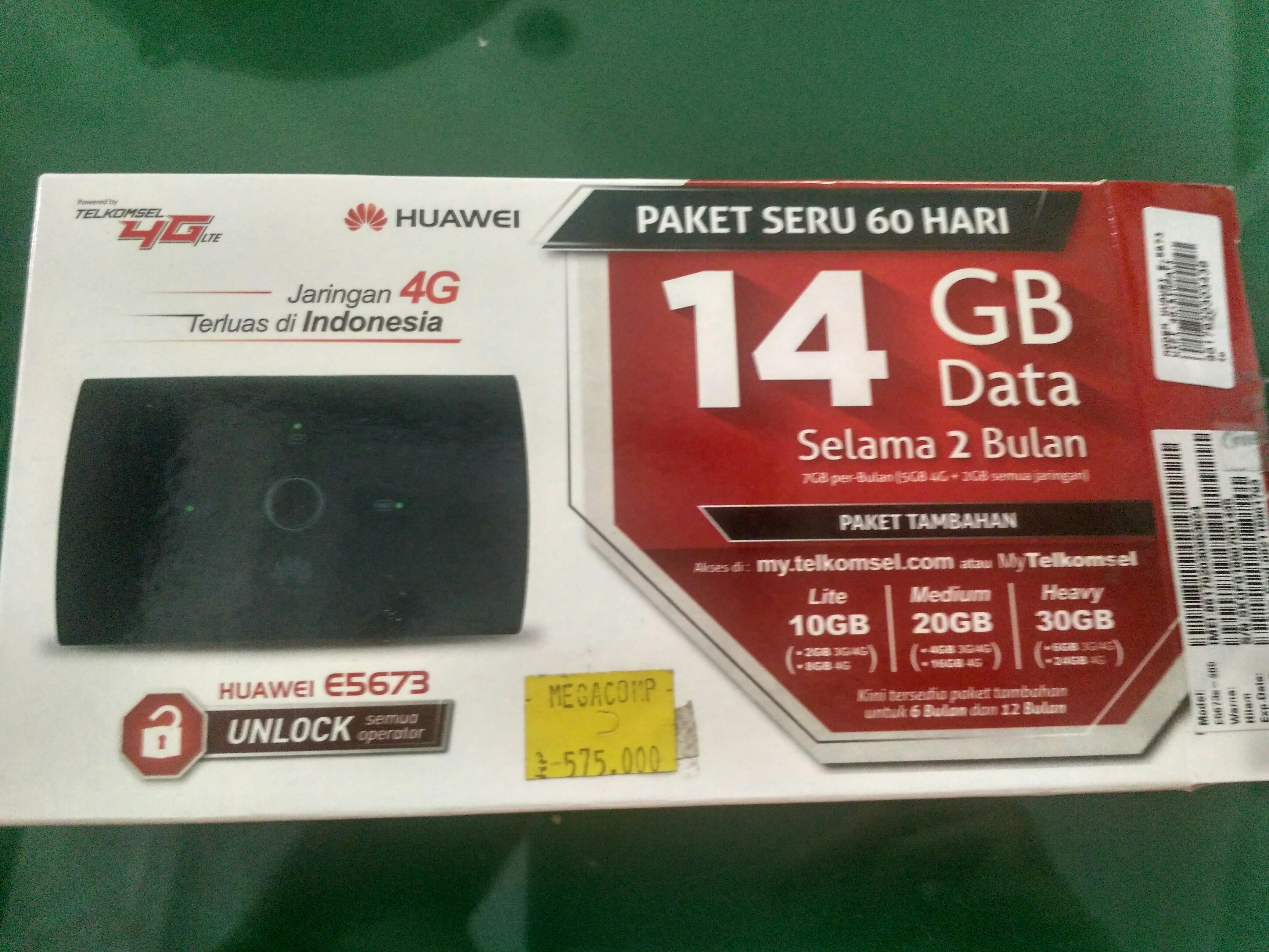 Modem MiFi Huawei E5673 unlock, Elektronik, Lainnya di Carousell