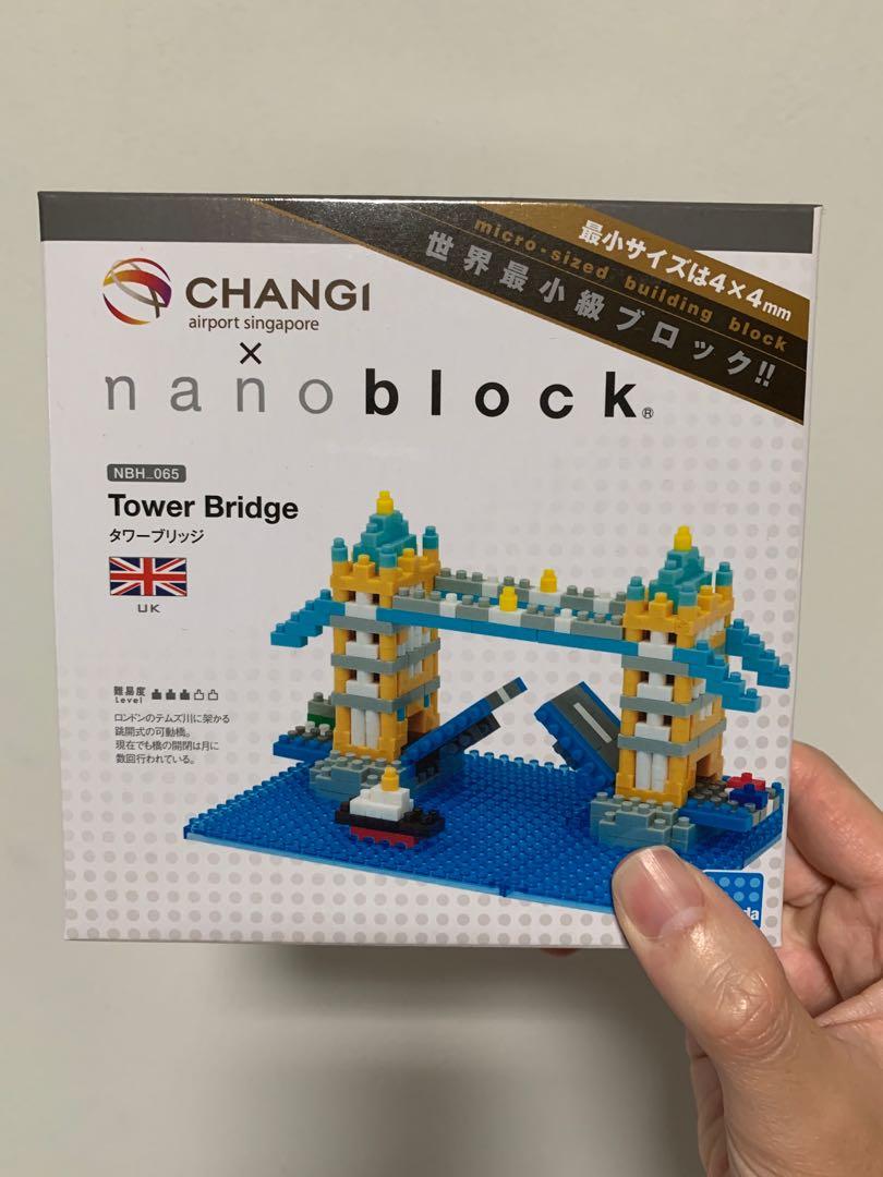 Nanoblock x Changi Airport - Tower Bridge, Hobbies & Toys, Toys & Games on Carousell