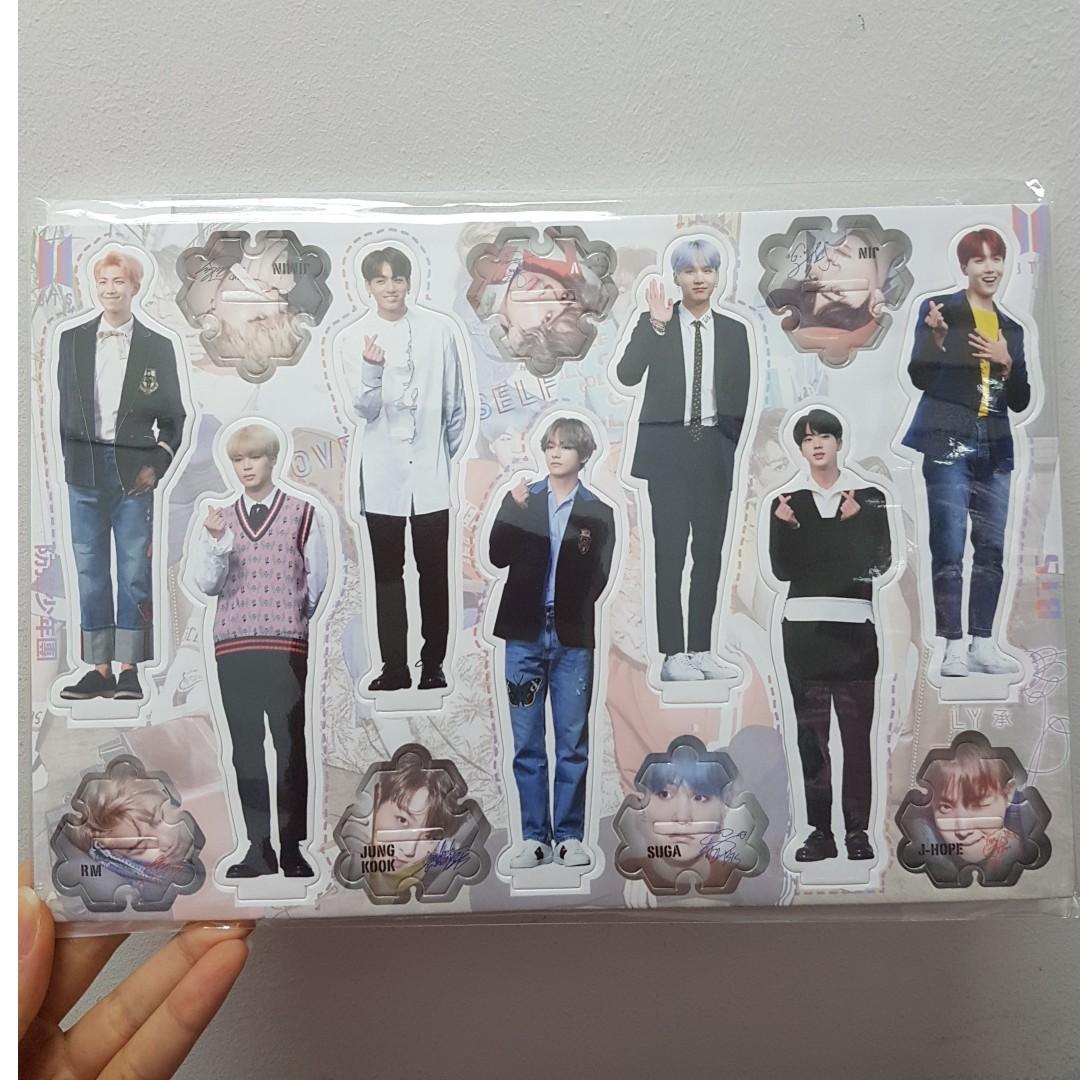 [New] Made in Korea BTS Standee Set / Jin Jungkook V Jimin Suga RM J ...