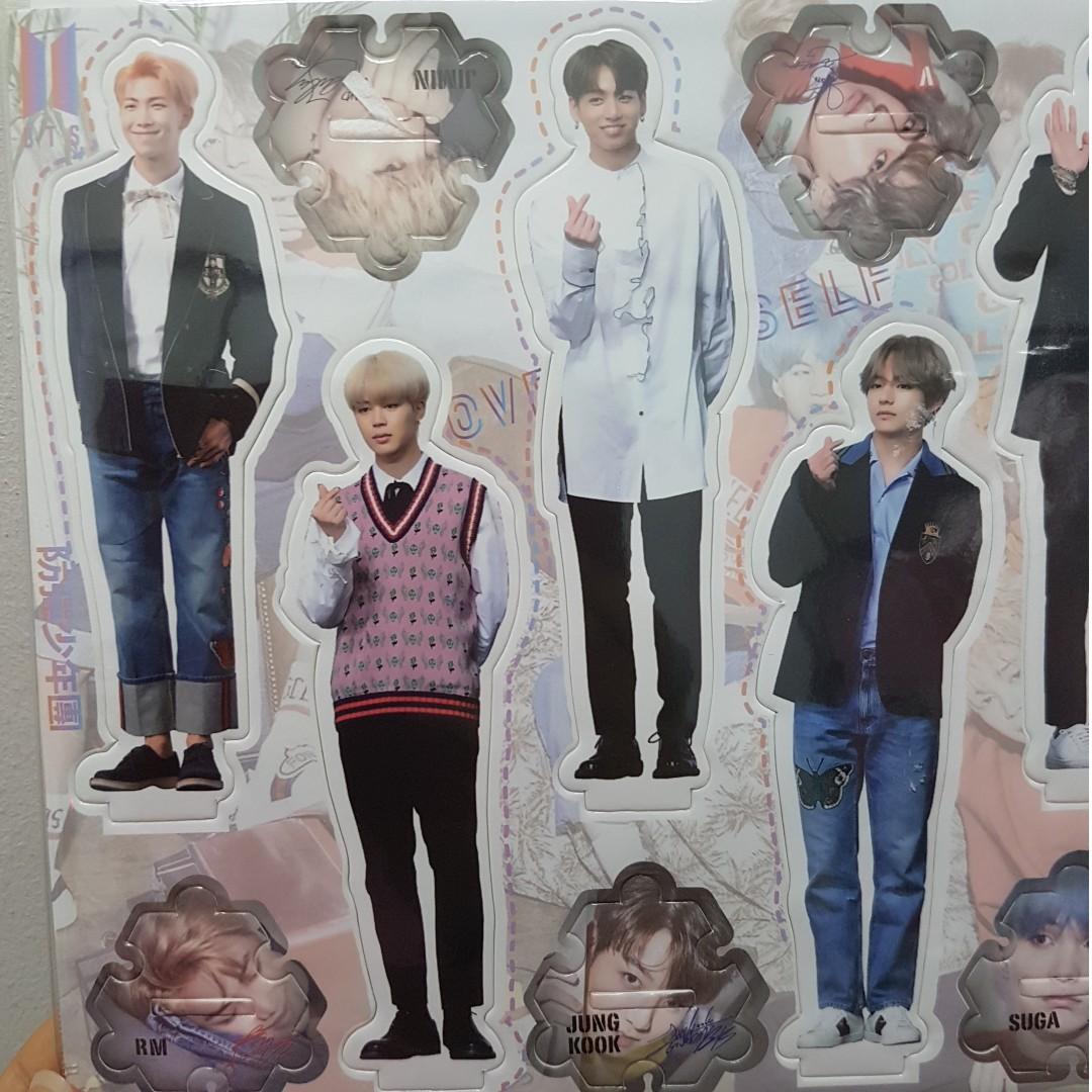[New] Made in Korea BTS Standee Set / Jin Jungkook V Jimin Suga RM J ...