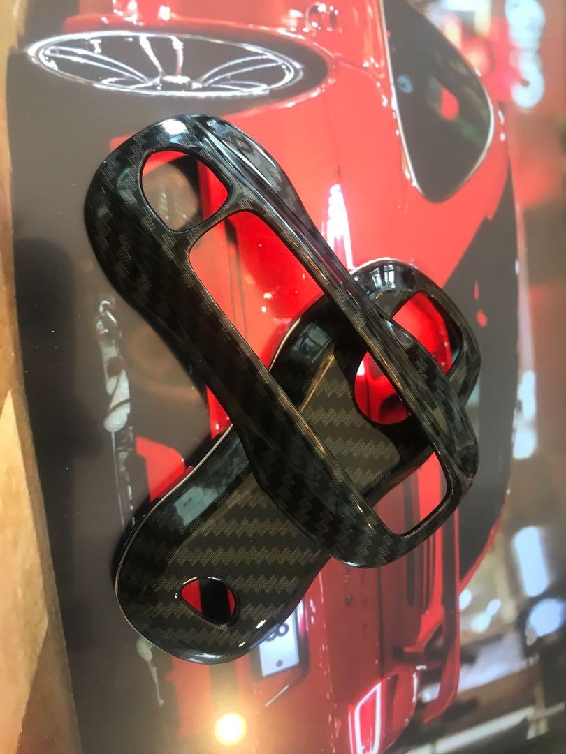 Porsche carbon design key cover for latest Porsche car Key cayenne ...