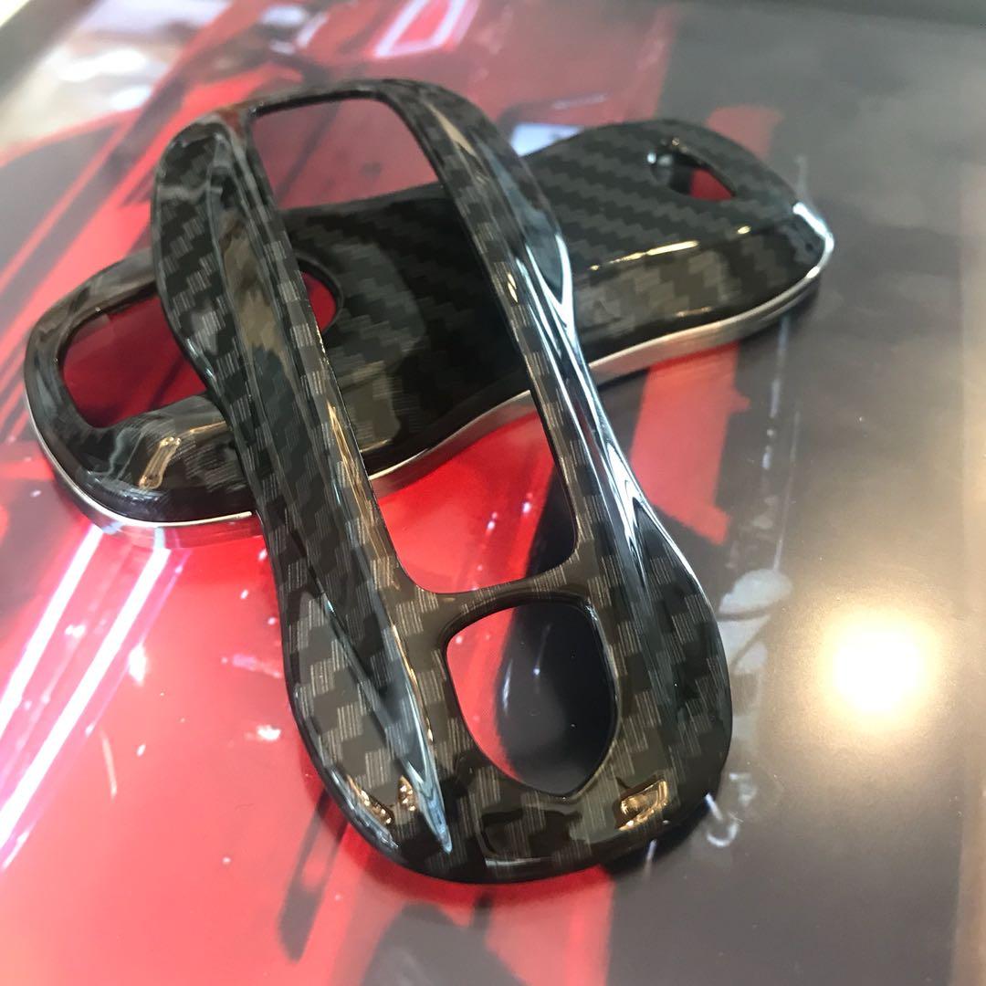 Porsche carbon design key cover for latest Porsche car Key cayenne ...