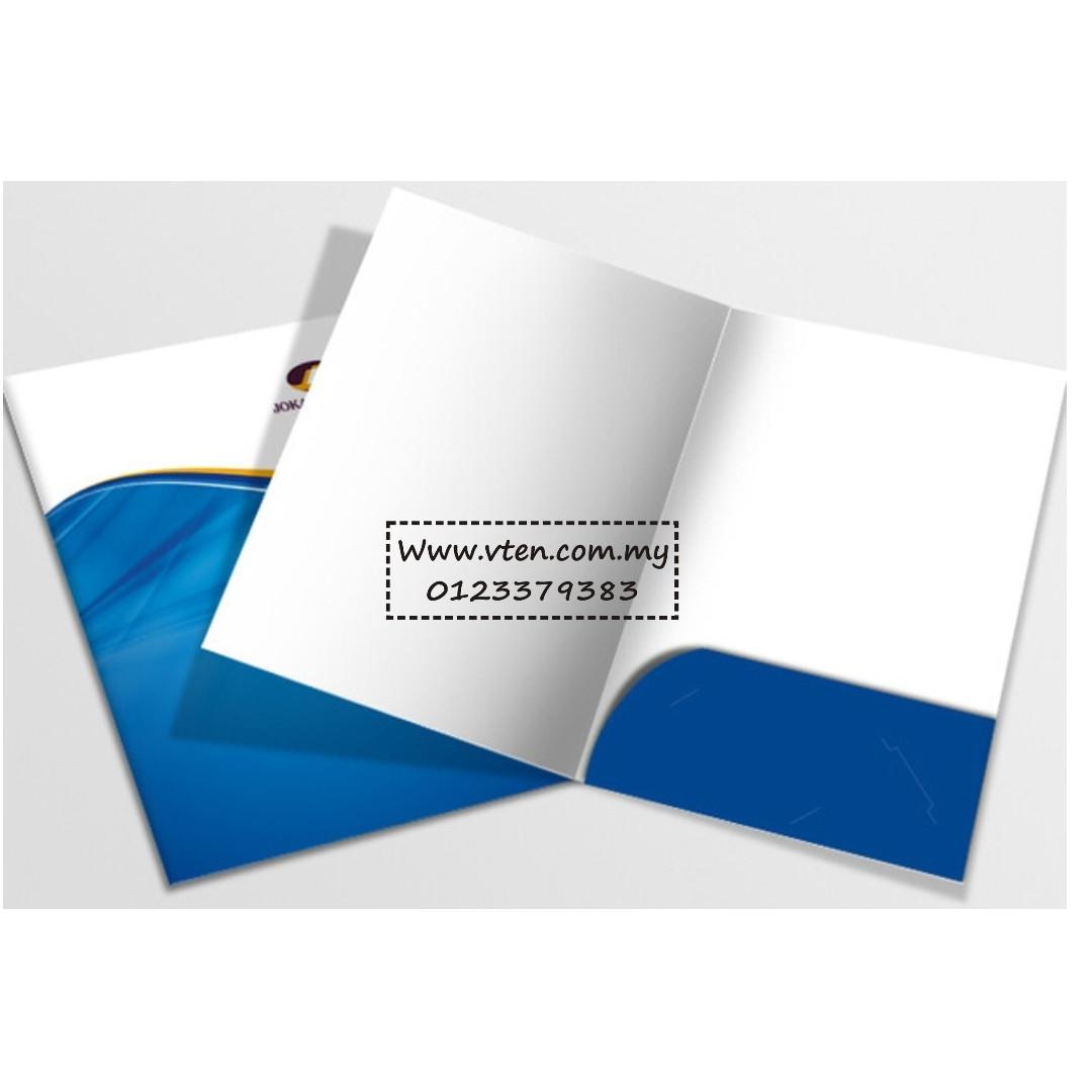 [Pre-Order] Custom made A4 Paper Folder Document Twin Pocket File ...