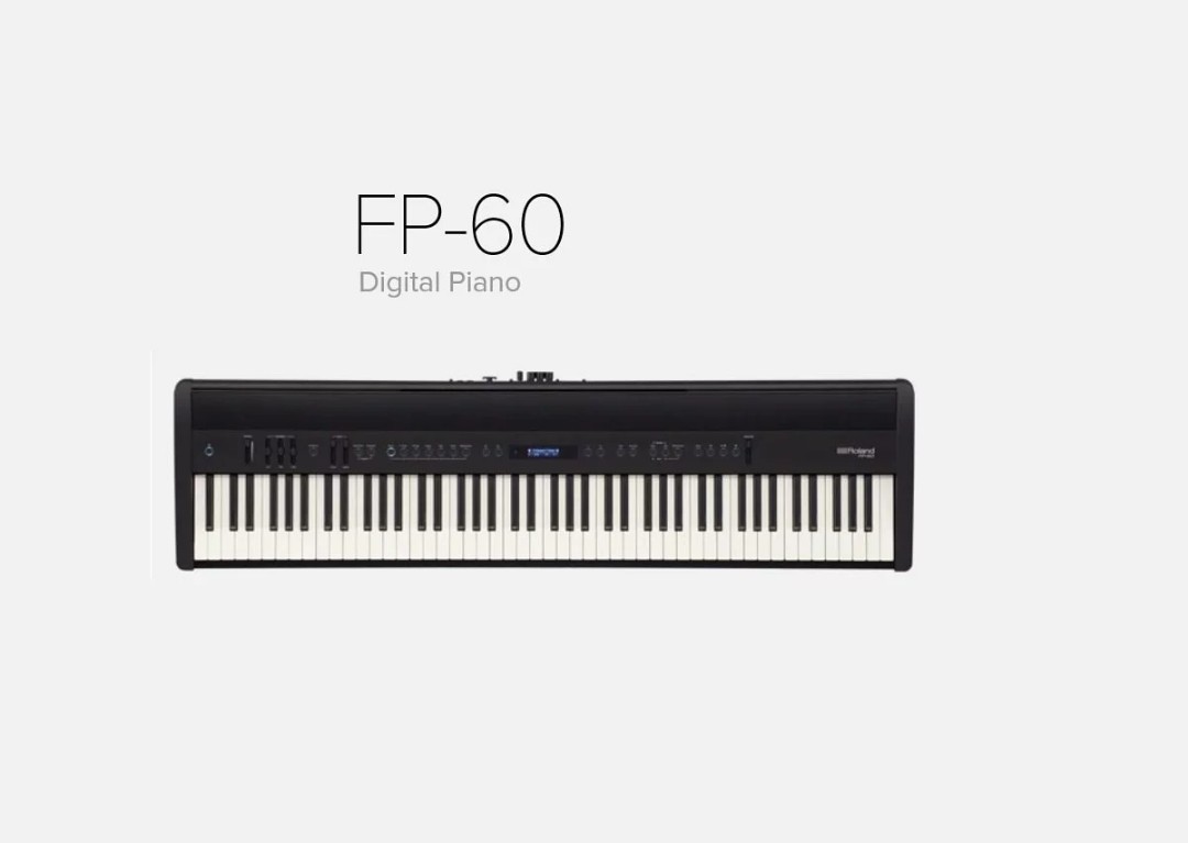 全新!ROLAND FP-60 數碼鋼琴 DIGITAL PIANO 舞台、錄音室專用 鋼琴, 興趣及遊戲, 音樂、樂器 & 配件, 樂器 ...