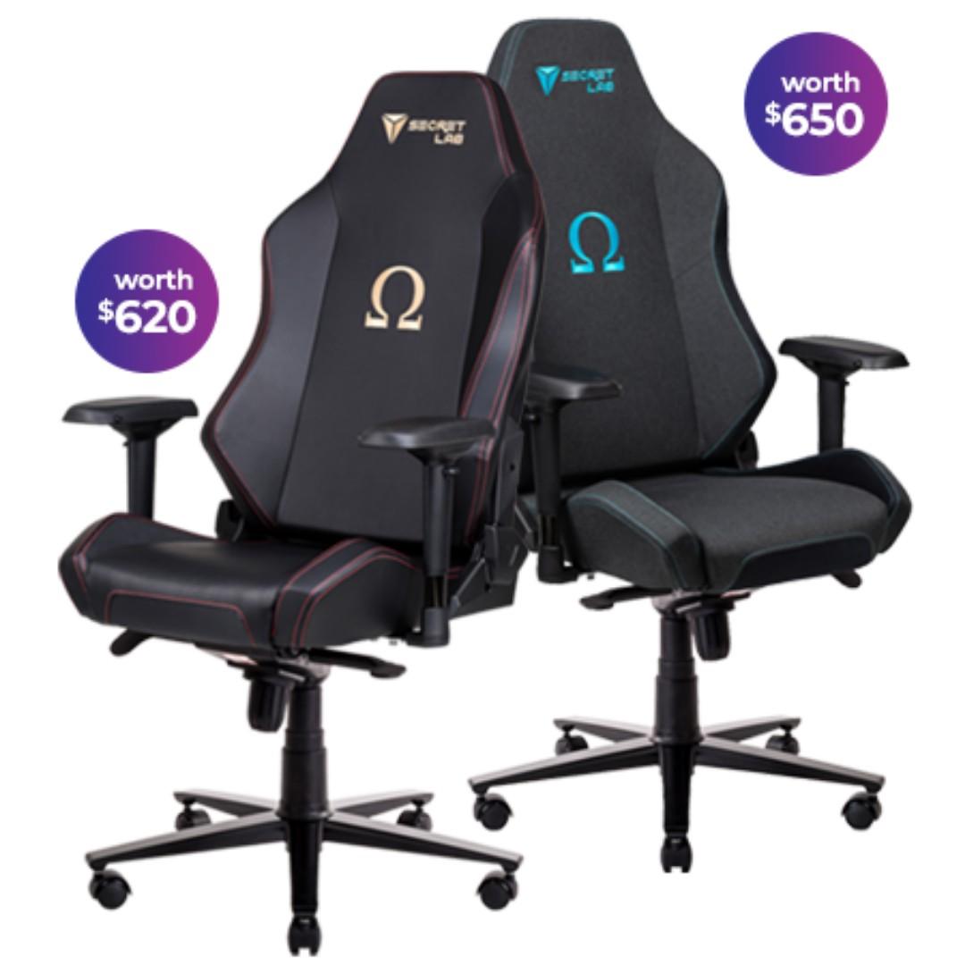 Secretlab OMEGA GAMER 1Gbps, Toys & Games, Video Gaming, Gaming ...