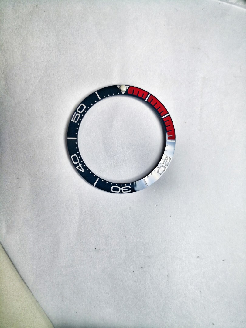 Skx pepsi ceramic bezel insert Seamaster style for skx Skx007 skx009 ...