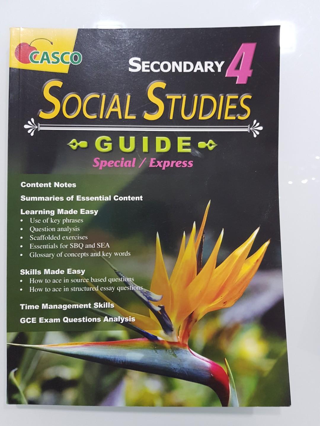 Social Studies Upper Secondary, Hobbies & Toys, Books & Magazines ...