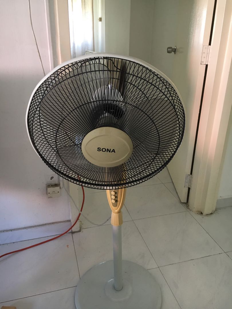 Used standing fan (Sona brand), Furniture & Home Living, Lighting ...