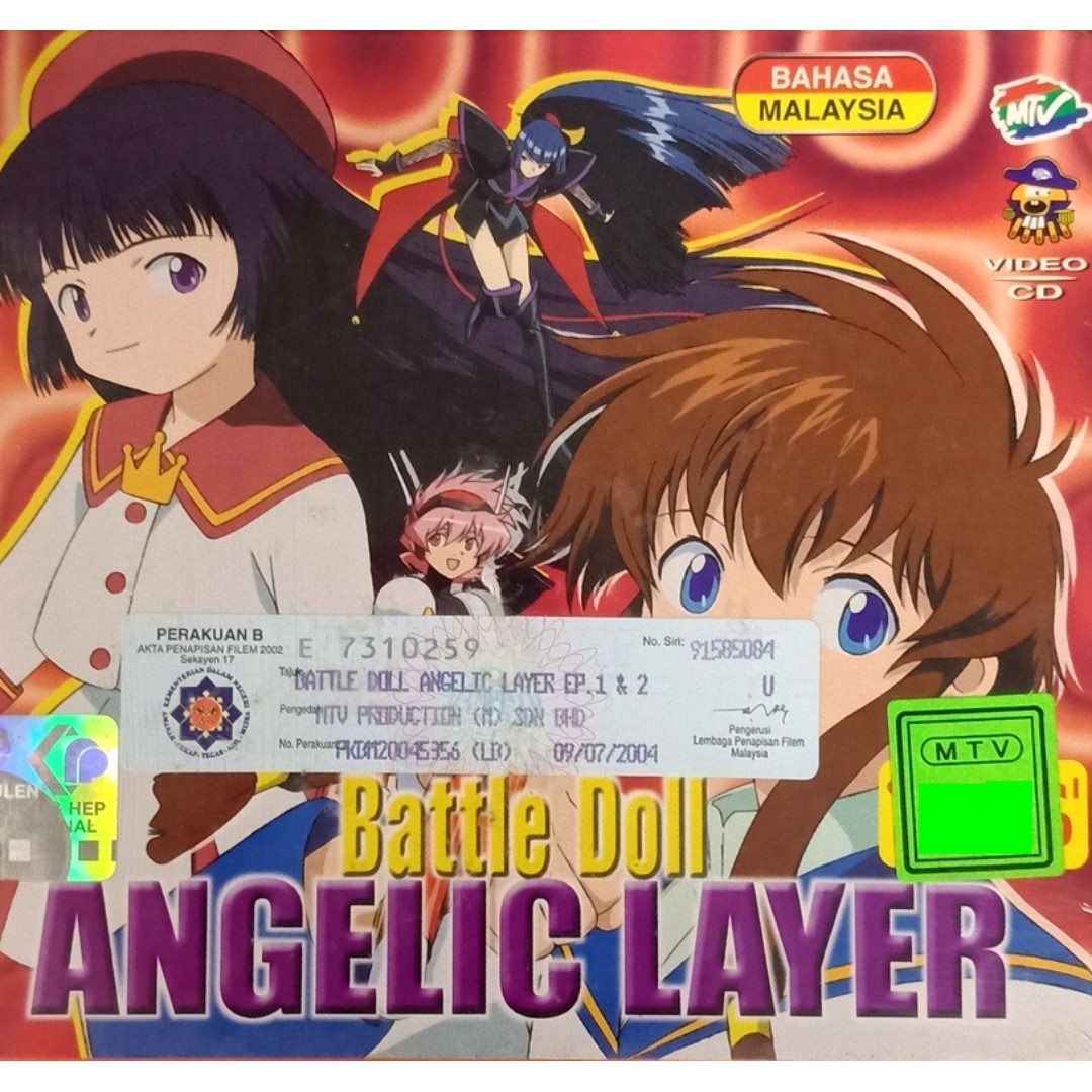 Battle Doll Angelic Layer VCD, Hobbies & Toys, Music & Media, CDs ...