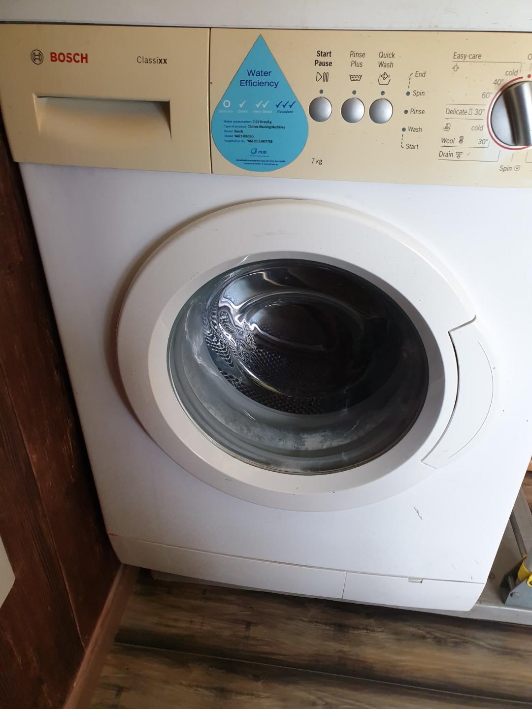 Bosch Washing Machine, TV & Home Appliances, Washing Machines and ...