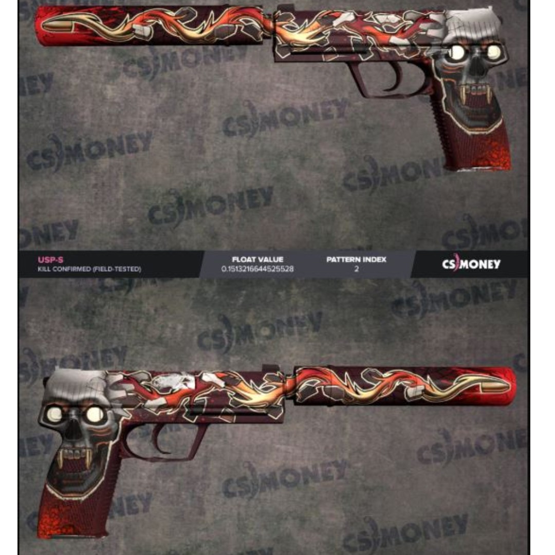 CSGO USP Kill Confirmed FT (LOW FLOAT), Video Gaming, Gaming ...