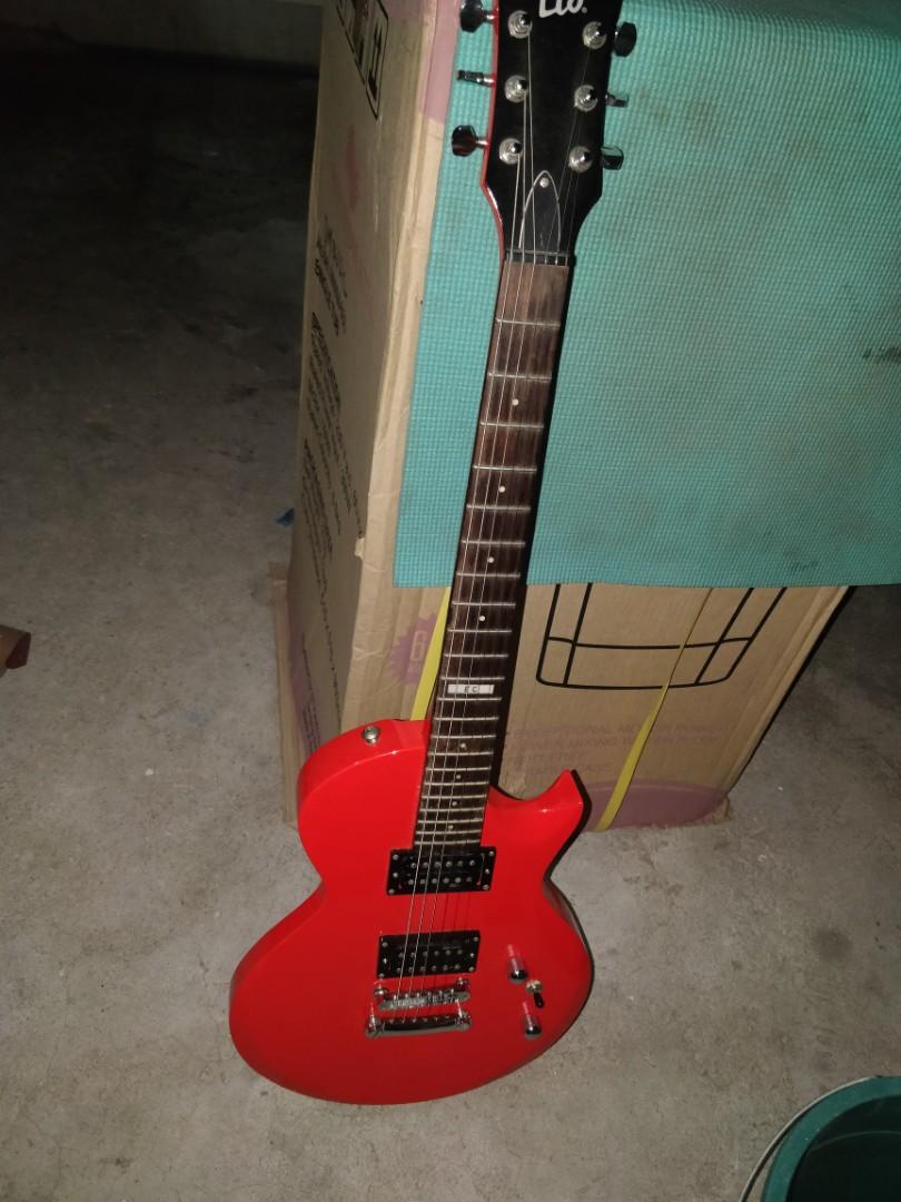 ESP LTD EC-100QM (Electric Guitar), Hobbies & Toys, Music & Media, CDs ...