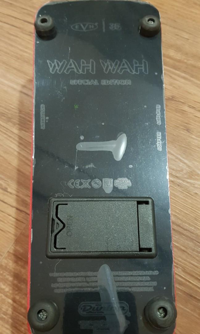 EVH Wah Pedal, Hobbies & Toys, Music & Media, Musical Instruments on Carousell